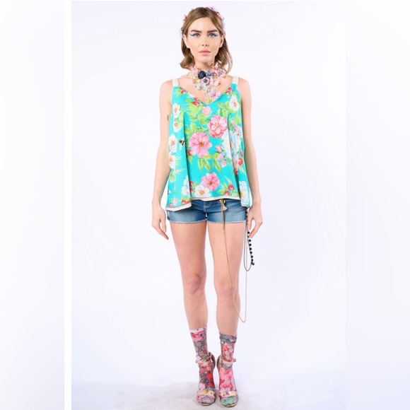 Aratta | Tops | Aratta La Ville Rose Cami Reversible | Poshmark